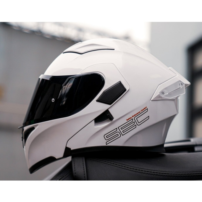 Whirlwind SEC Helmet Modular Gille GTS V1 Full Face Helmet Dual Visor w ...