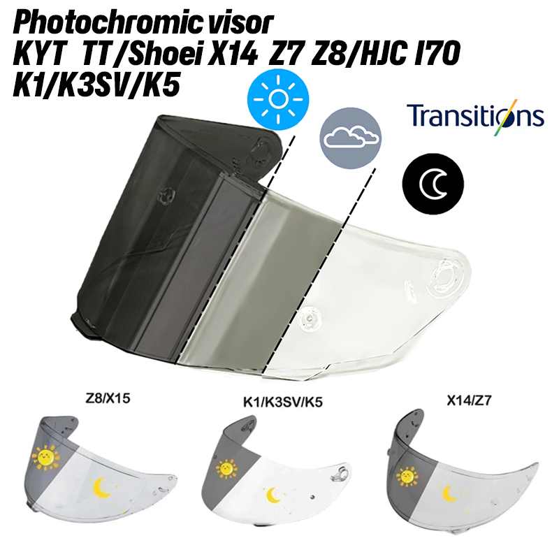 KYT TT R2R EVO GT-PRO GSX-3000 SHOEI X14 X15 K1 K3SV HJC I70 /ls2 Rapid ...