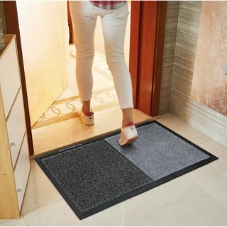 2-in-1 Wet and Dry Front Door Foot Sanitizing Rubber Sterile Dust Shoe ...