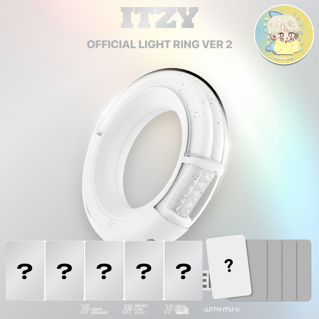 ITZY Official Light Ring Version 2 with POB Photocard Set JYP Shop WithMUU [Sealed & Pre-Order ...