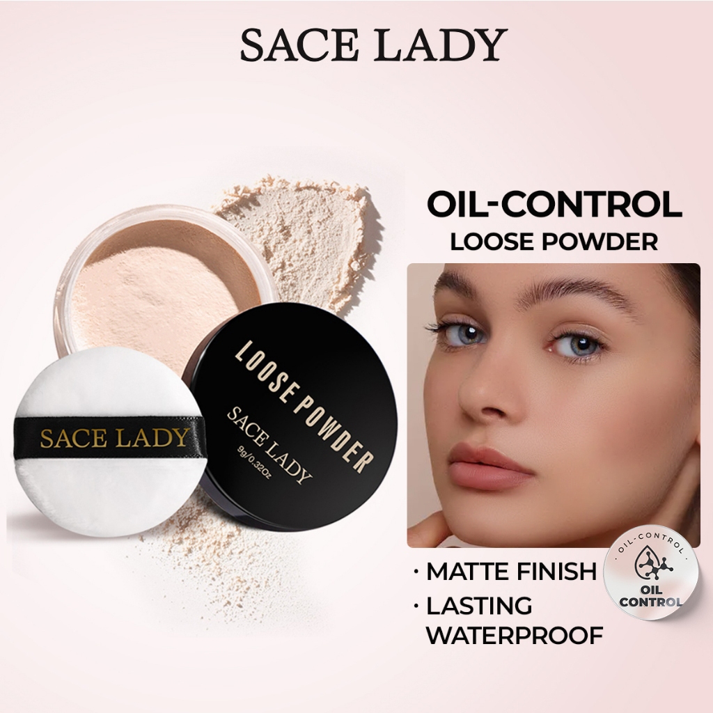 SACE LADY Face Powder Oil-Control Loose Setting Powde Loose Setting ...