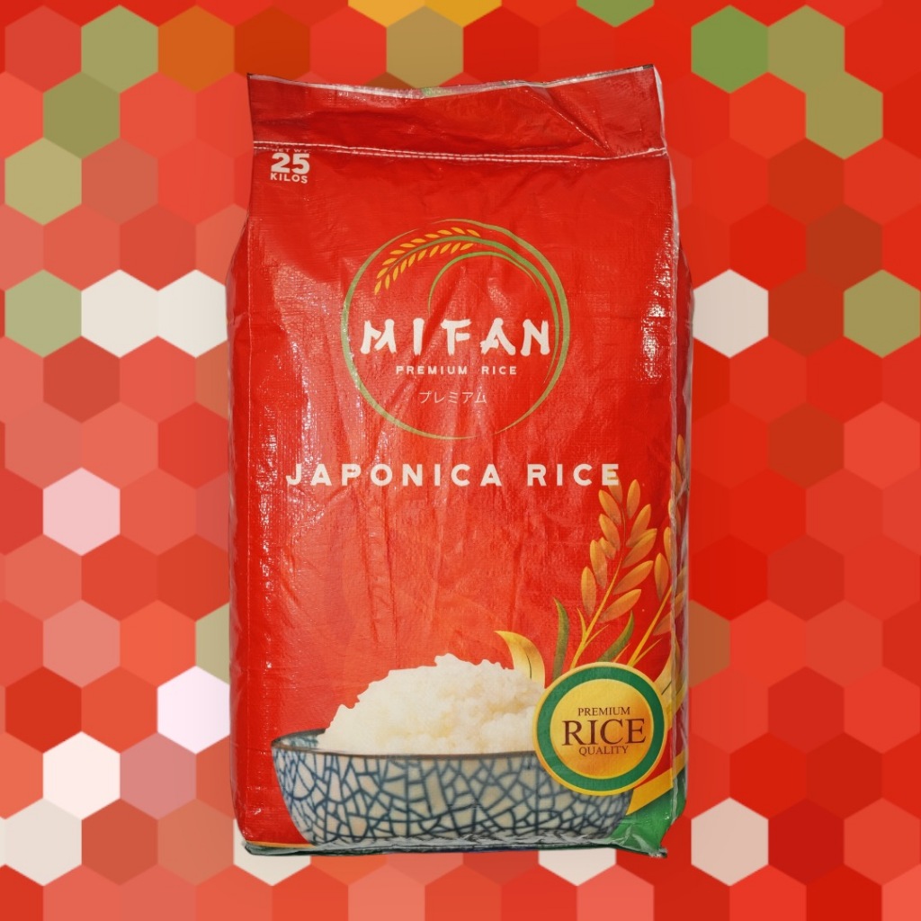 Mifan Premium Rice - Japonica Rice (25 kg) | Shopee Philippines