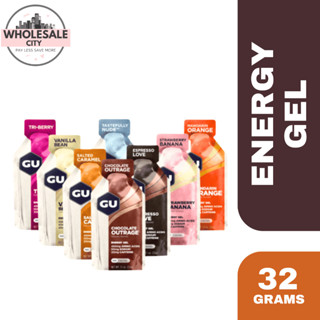 GU Energy Original Sports Nutrition Energy Gel, Fruity Flavors NET WT. 1.1oz. (32g) | Shopee ...