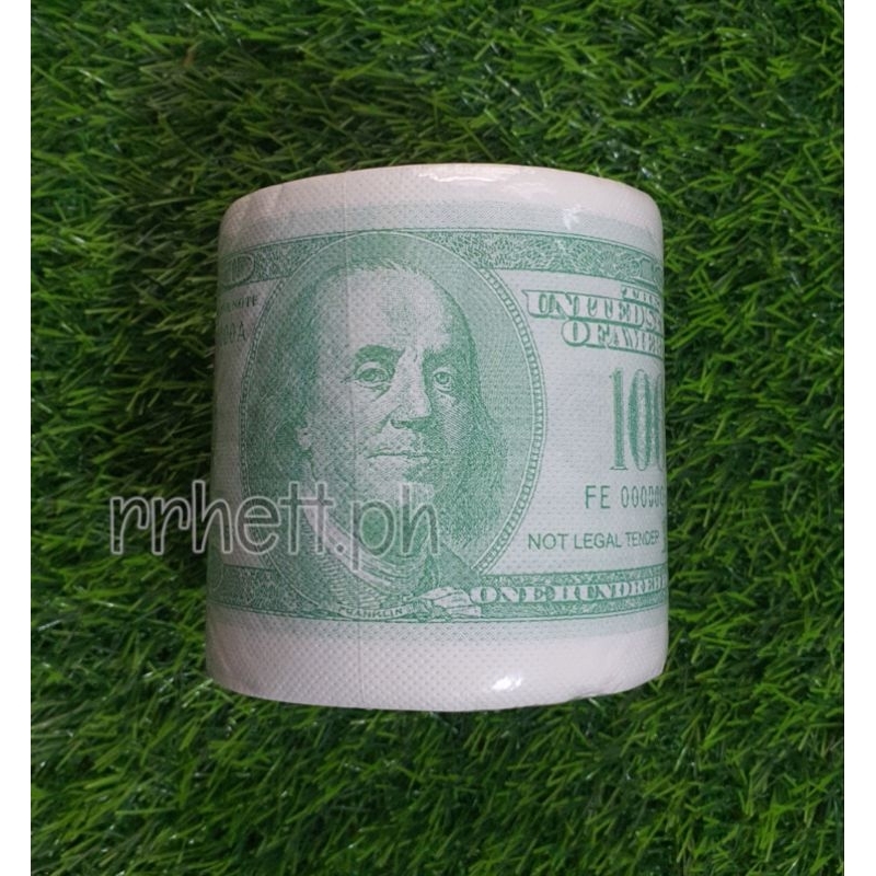 rrhett.ph AC# 3PLY 100 US DOLLAR MONEY BILL NOVELTY ROLL SOFT TISSUE ...