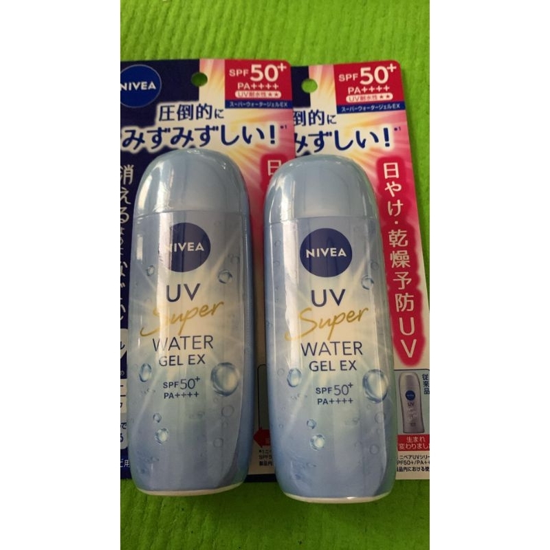 Nivea UV Super Water Gel Ex SPF 50+ PA++++ | Shopee Philippines