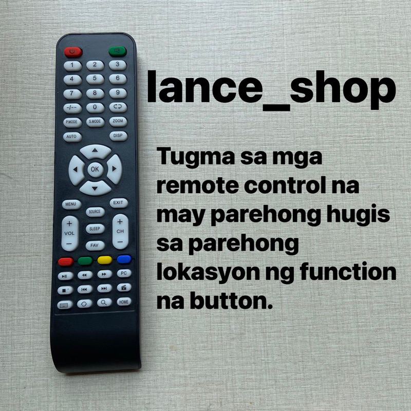 COBY STARCOBY MEGAPRO SMART TV REMOTE CONTROL | Shopee Philippines
