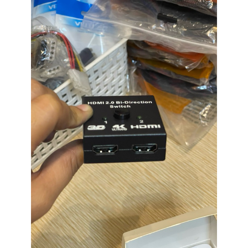 HDMI BI-DIRECTION SWITCH 3D 4K HDMI | Shopee Philippines