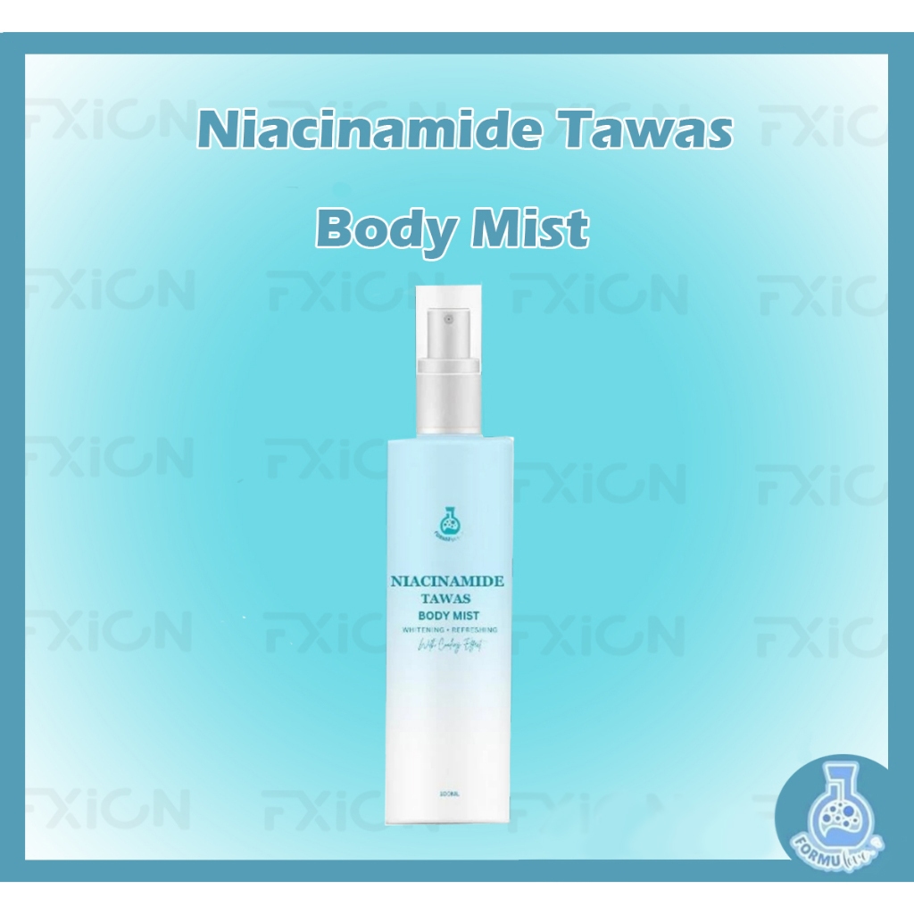 Niacinamide Tawas Body Deo Mist Whitening and Refreshing with Cooling Effect 100ML | Shopee ...