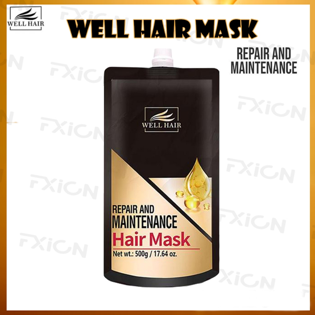 Well Hair Hair Mask Repair Damage Hair Treatment Hair Care 500ML ...