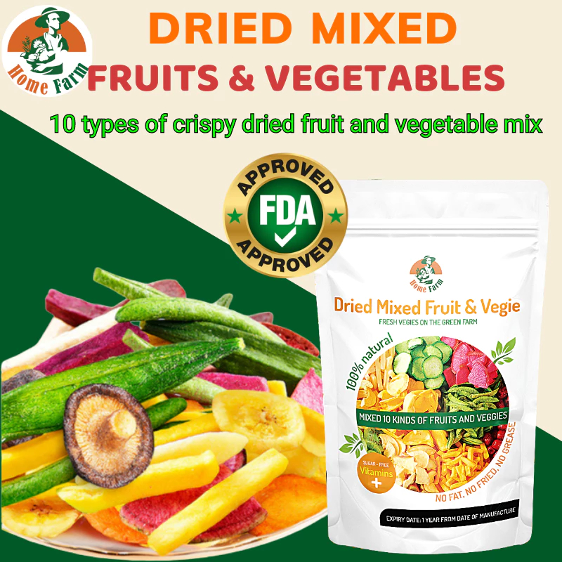 HomeFarm Fruit Dried Chewy Sugar Free Dried Fruits Mixed Dried ...