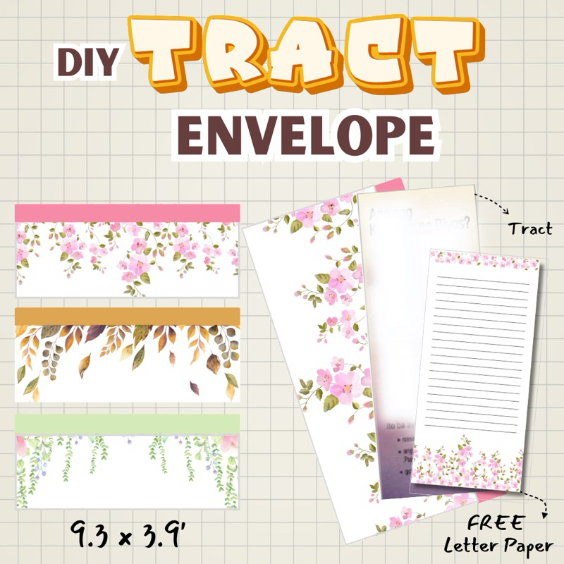 JW TRACT ENVELOPE with Letter Wrtiting Paper | Shopee Philippines