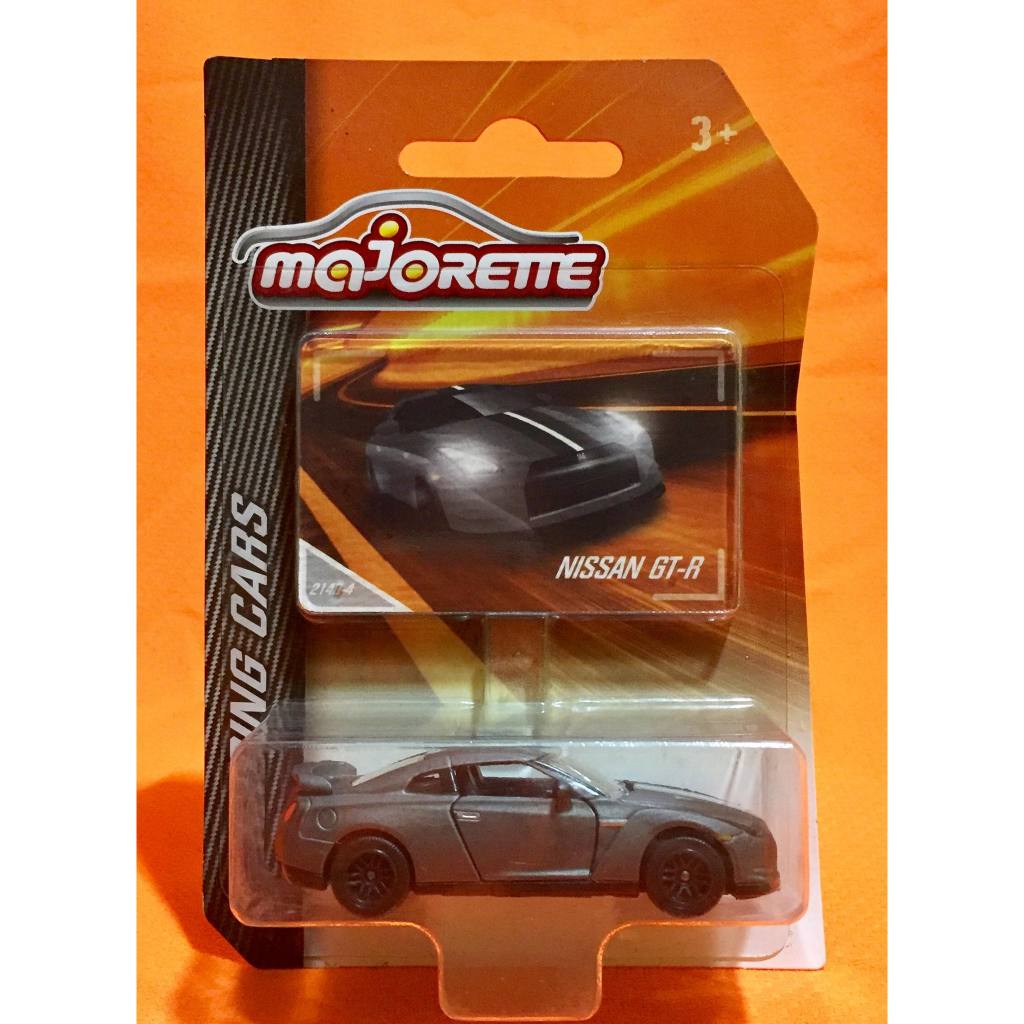 Majorette Racing Cars Nissan GT-R (Matte Dark Gray) | Shopee Philippines