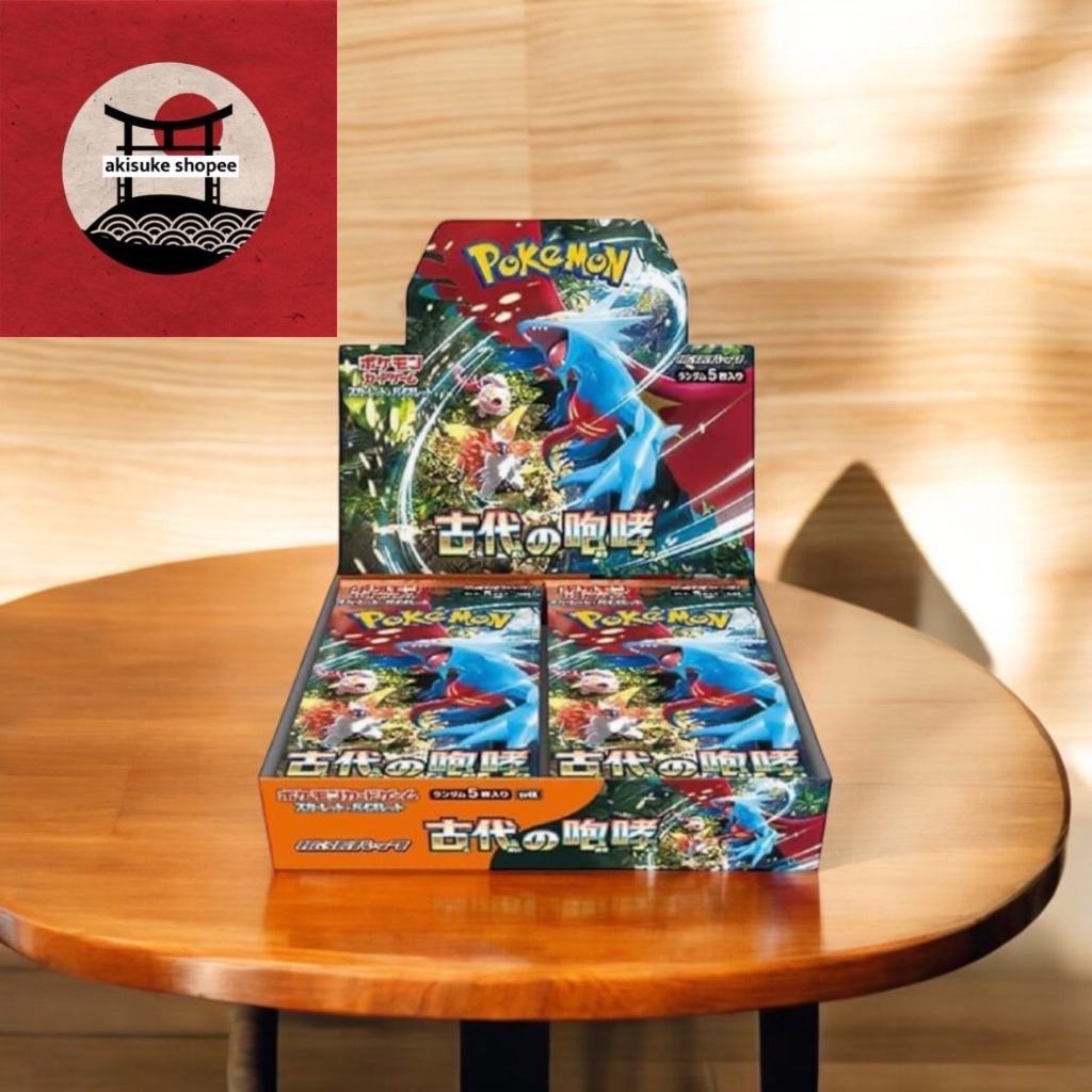 Pokémon Japanese Booster Box Ancient Roar sv4K S&V - Factory Sealed ...