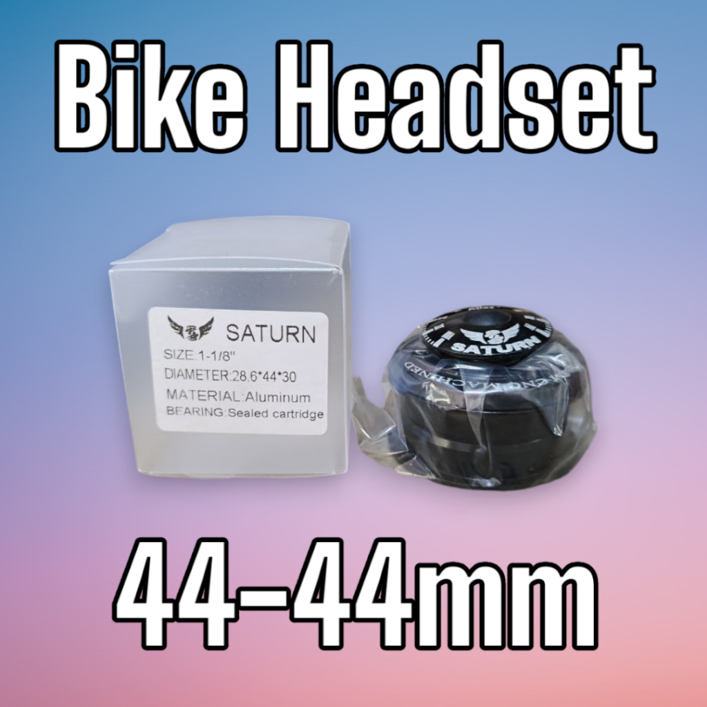 SATURN Sealed Bearing Bicycle Headset 44mm Non-Tapered Integrated MTB ...
