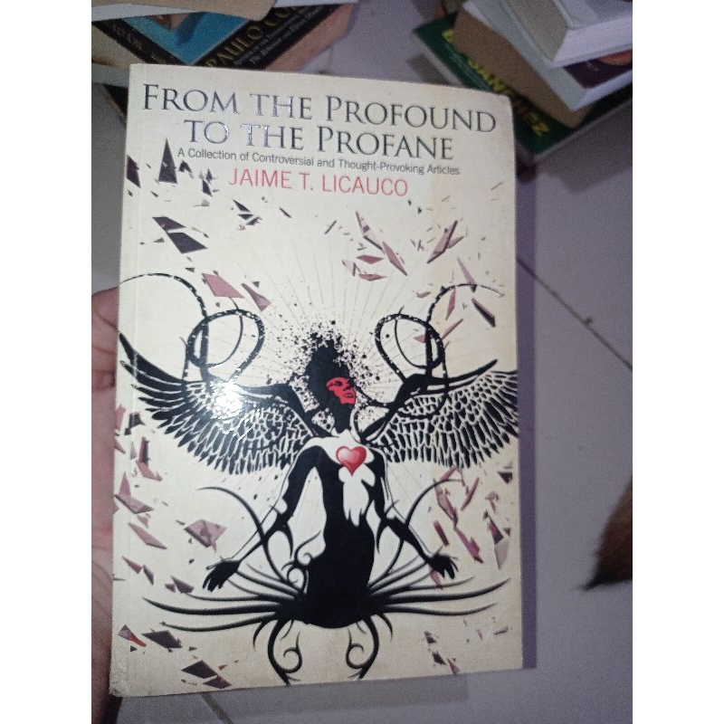 From the Profound to the Profane by Jaime T. Licauco | Shopee Philippines