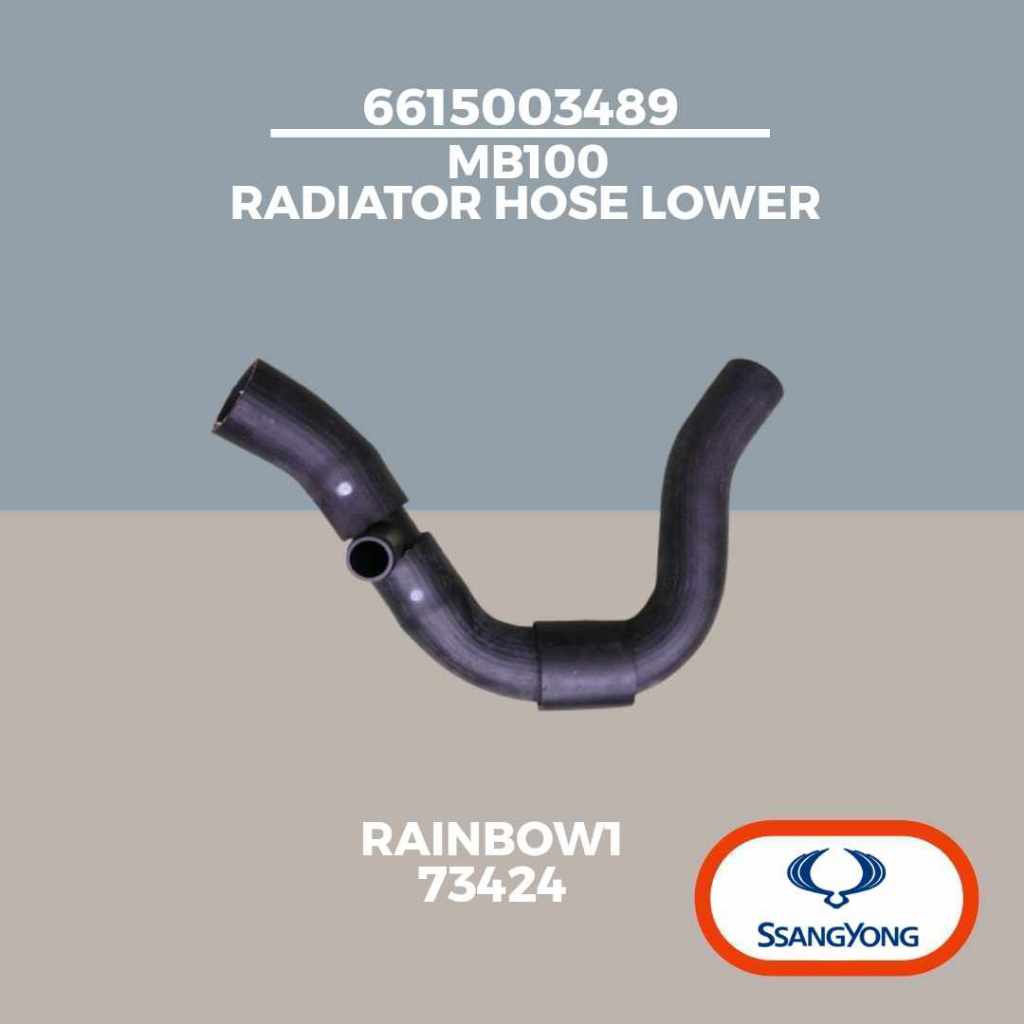 RADIATOR HOSE LOWER FOR MB100 (SSANGYONG) PART#: 6615003489 | Shopee ...