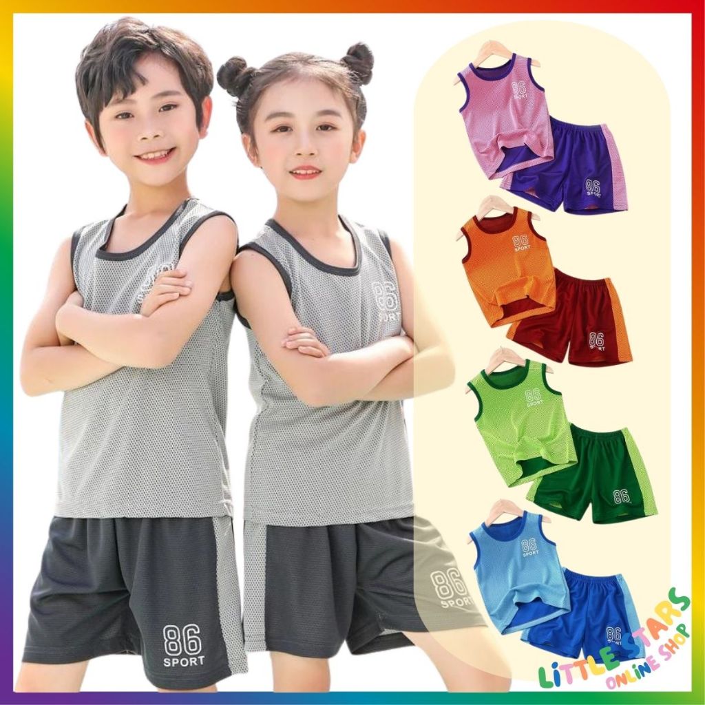Little Stars Kids 3-10Y Terno Suit Color Sports Apparel School Intrams ...