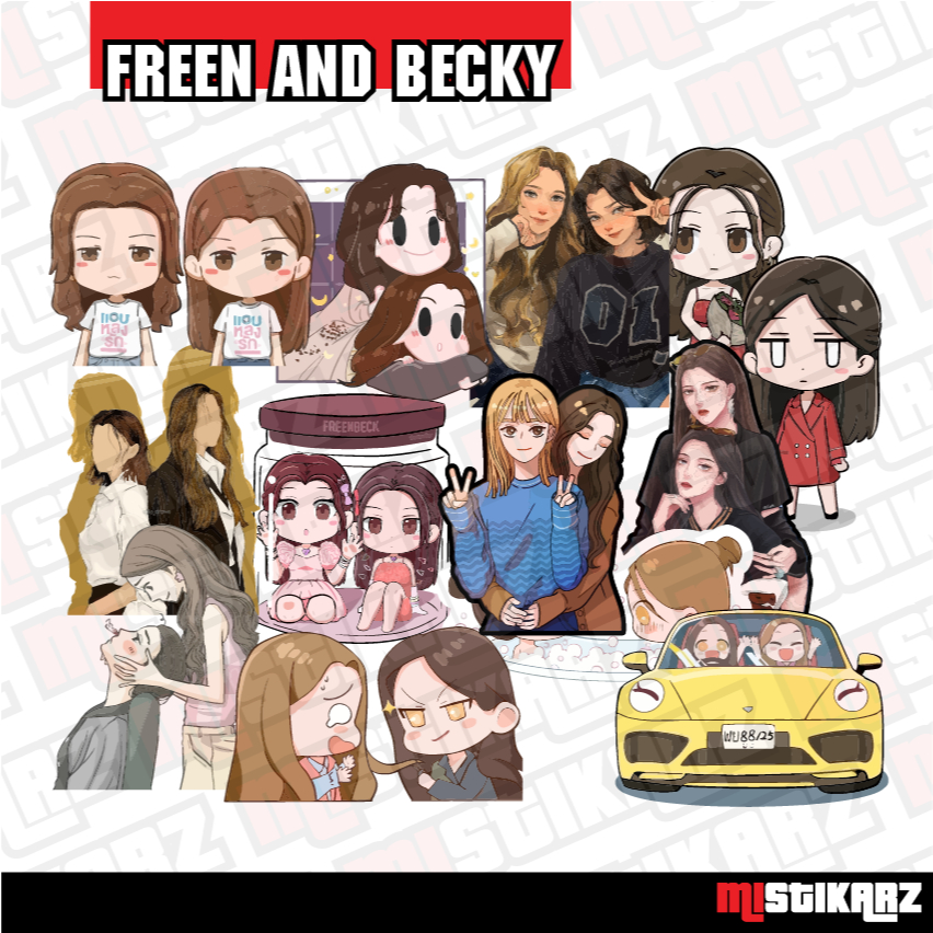 Freen and Becky - Vinyl Waterproof Sticker | Shopee Philippines