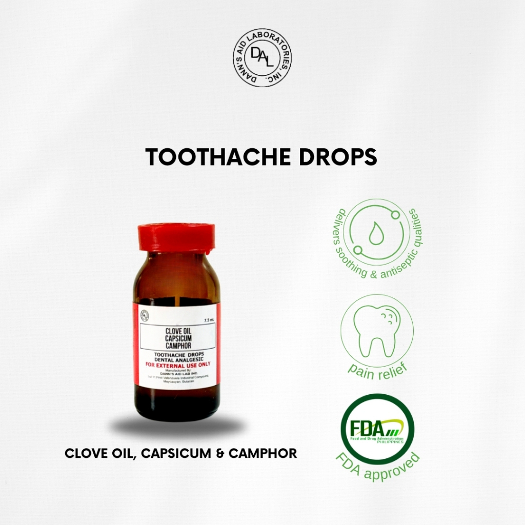 Shop toothache drops for Sale on Shopee Philippines