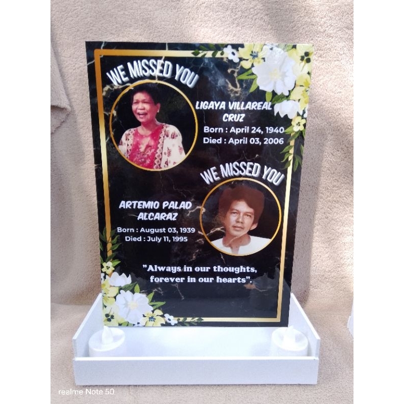 Memorial sintra board standee 2-3person | Shopee Philippines