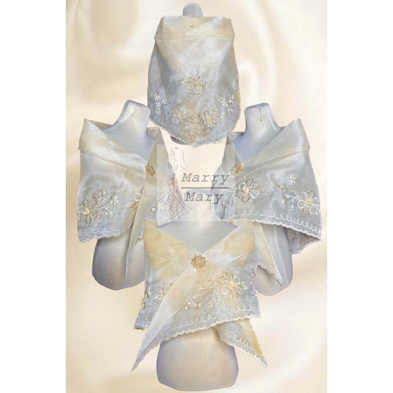 Alampay Embroidered |Brooch | Free Size | Adult | Beige Color | Ready ...