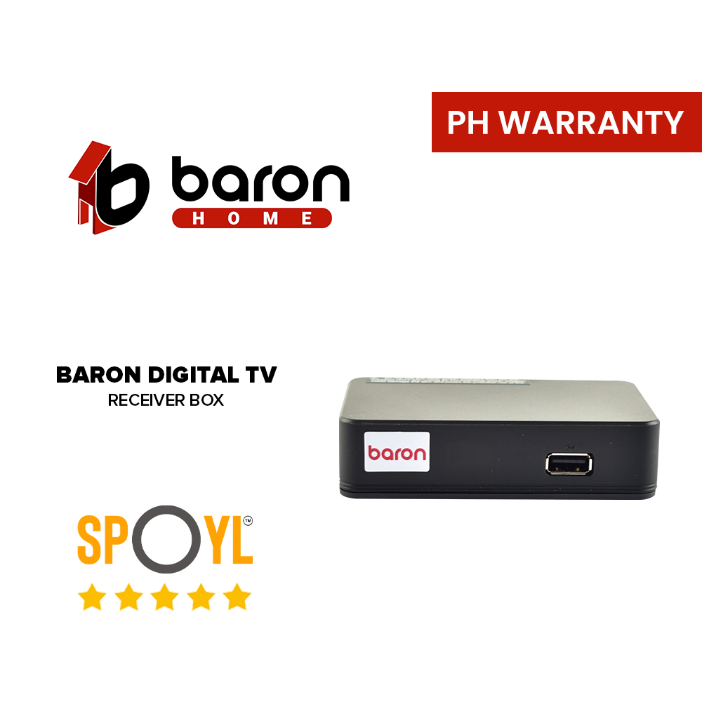 Baron Digital TV receiver box | Shopee Philippines