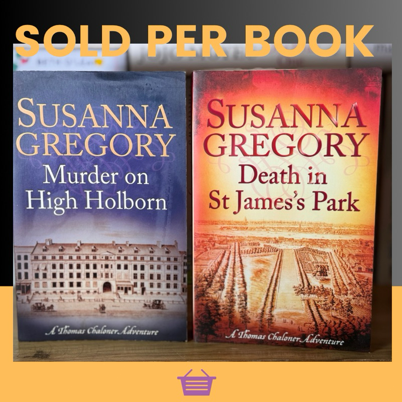 Susanna Gregory Books Historical Crime Fiction Novels | Shopee Philippines
