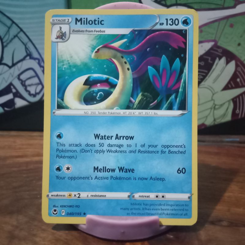 Milotic - 40/195 - Rare Silver Tempest Pokemon TCG | Shopee Philippines