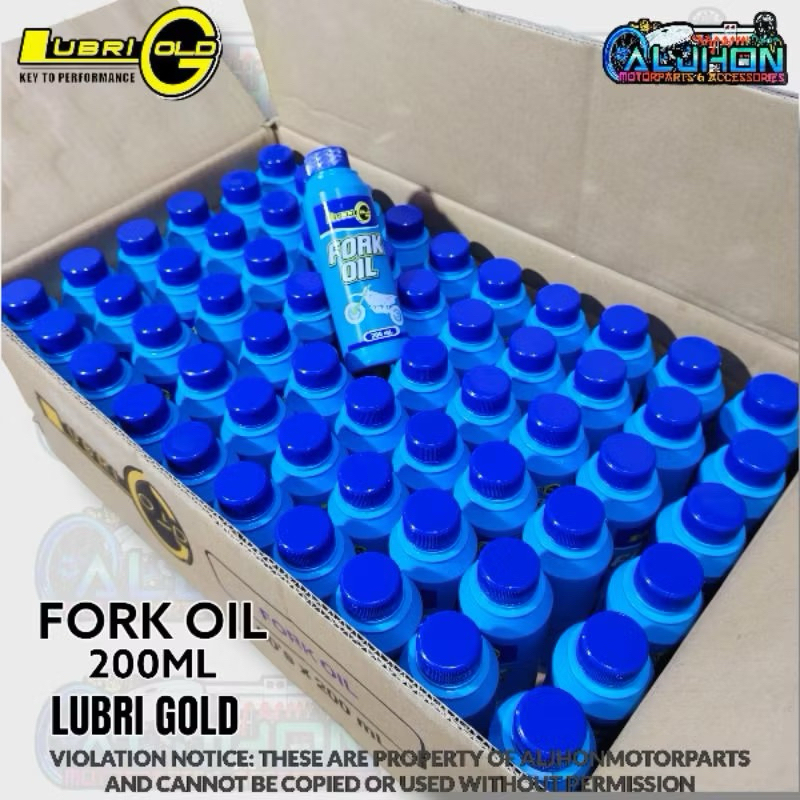 LUBRIGOLD Fork Oil 200ml 60pcs / 1box | Shopee Philippines