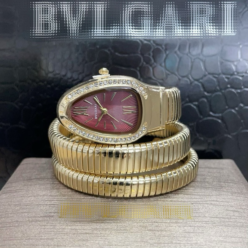 SNAKE watch with diamond Serpentini Korean fashion watch | Shopee ...