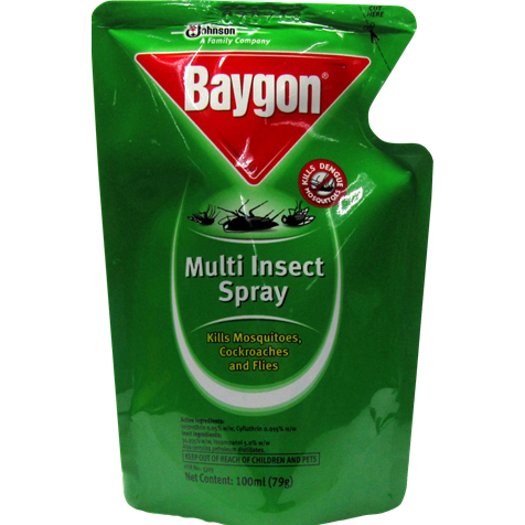 Baygon Liquid Multi Insect Spray - 100ml | Fast-Acting Protection ...