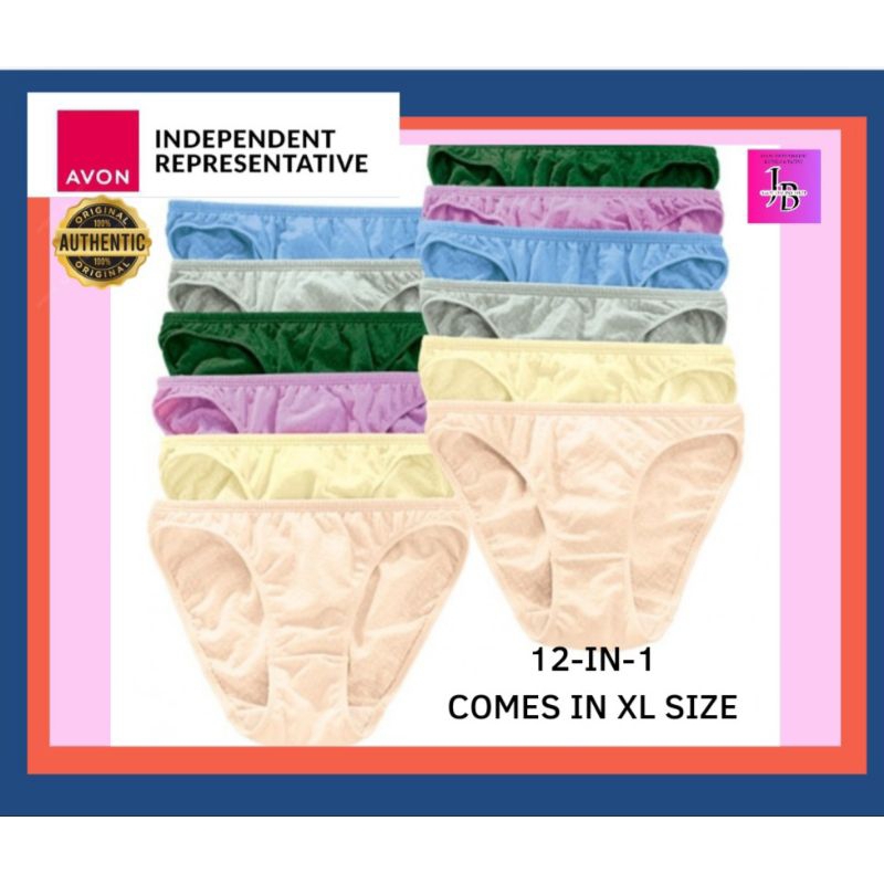 Avon Trix 12-in-1 Hi Leg Panty Pack | Shopee Philippines
