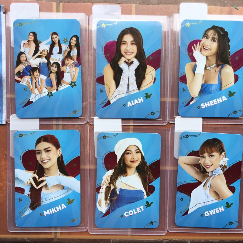 Official Modess x Bini Photocards with PADS | Shopee Philippines