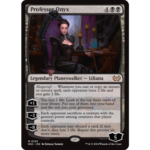Magic the Gathering | Professor Onyx | Shopee Philippines