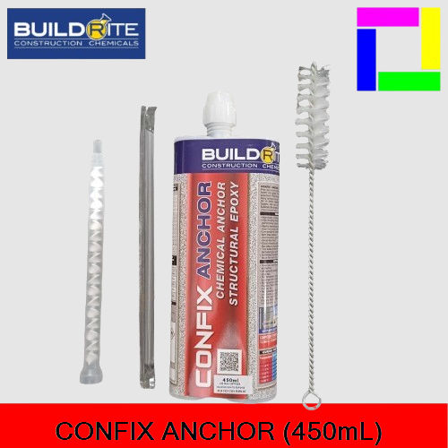 Buildrite CONFIX ANCHOR (450mL) Chemical Anchor Structural Epoxy ...