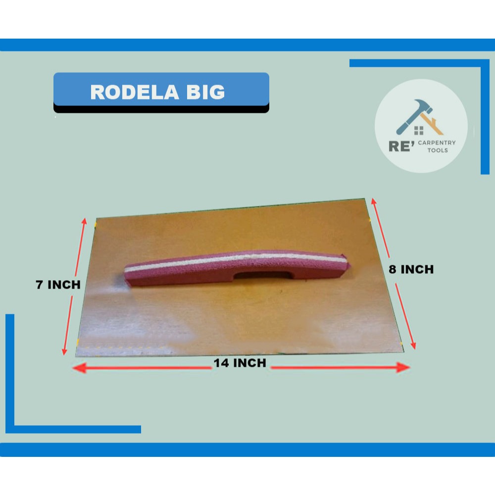 //RODELA[BIG]//PVC//PLASTERING TROWEL | Shopee Philippines