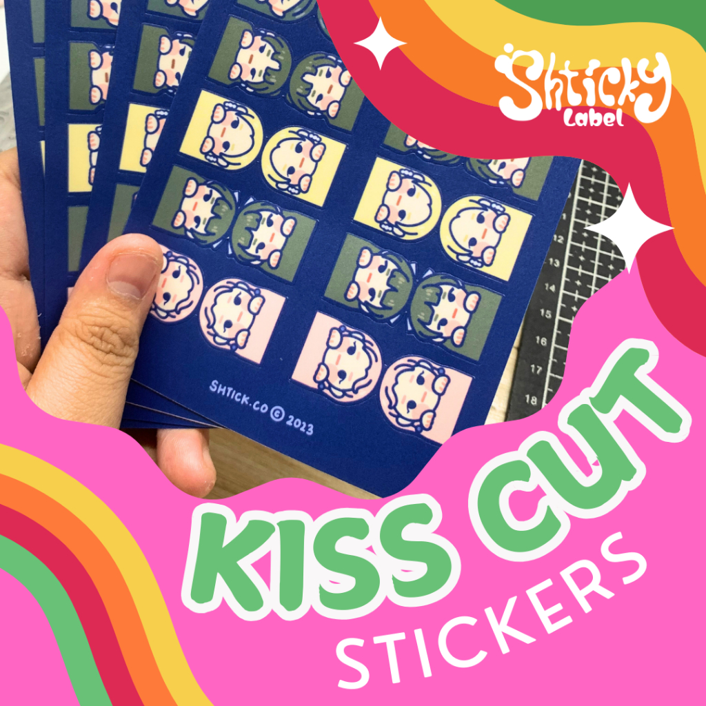 Custom KISS CUT STICKER - Print & Cut | Shopee Philippines