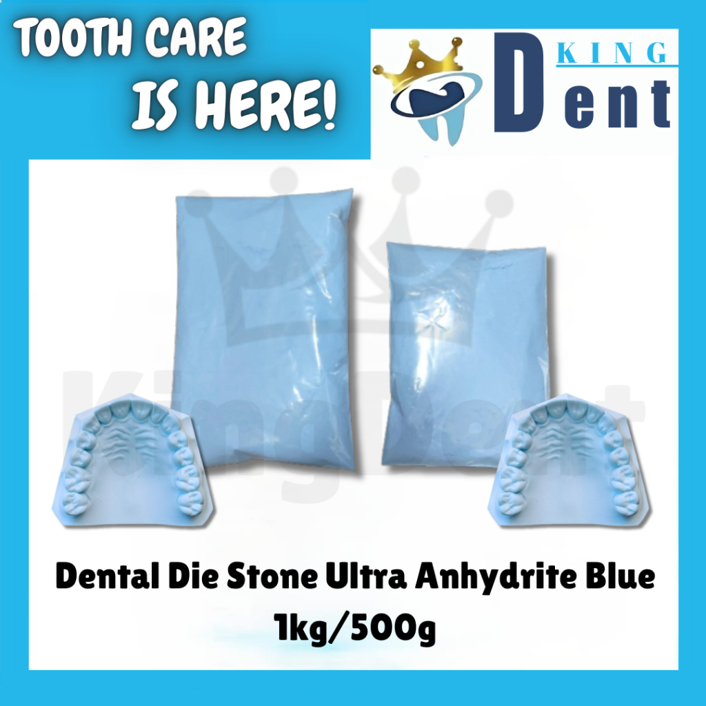Dental Die Stone Ultra Anhydrite Blue 1kg/500g | Shopee Philippines