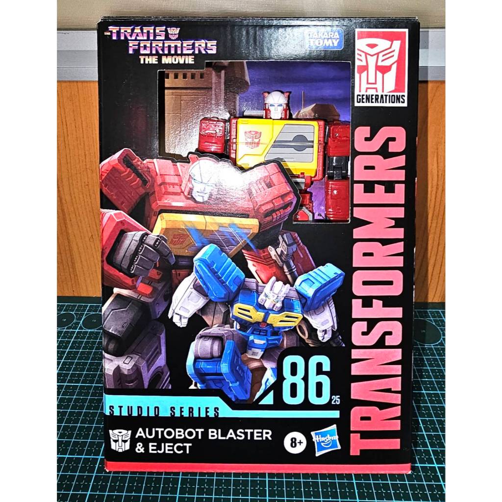 Transformers TF SS-86-25 Autobot Blaster & Eject Studio Series 86 25 G1 Movie Voyager Class ...