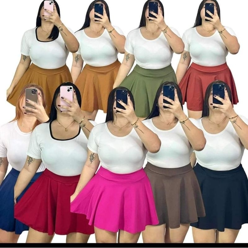 CHEAPEST PLUS SIZE DOONA SKORT XL TO 2XL | Shopee Philippines