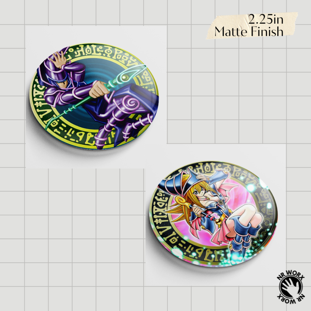 Yugioh Dark Magician Girl Button Pin Anime Badge | Shopee Philippines