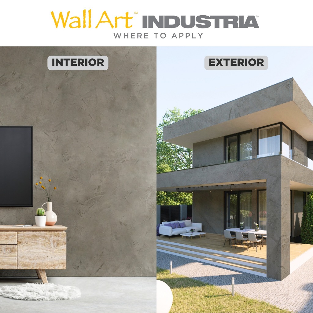 Davies INDUSTRIA Cement Finish Wall Art-22kg(set) | Paint Republic PH ...