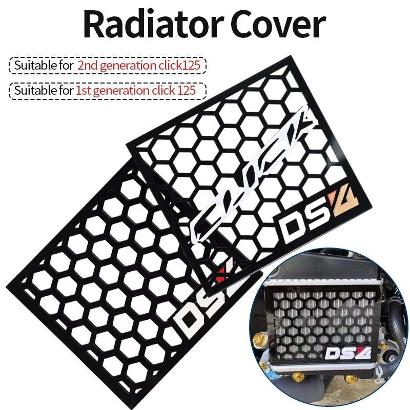 Speed Honda motorcycle click V2/V3 150i/125i tank radiator cover Heat ...