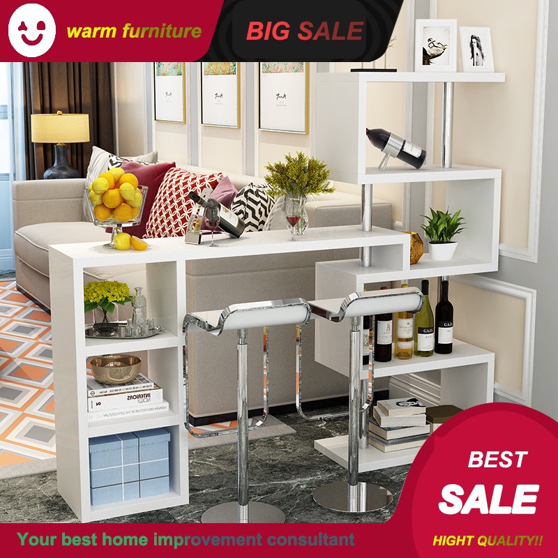 WARM FURNITURE Bar table rotating bar table partition bar counter ...