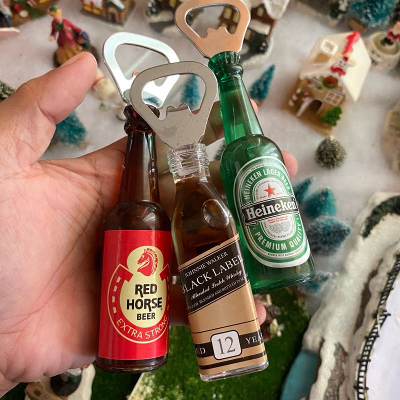 Bottle opener Fridge/ Ref magnet Beer Bottle | Shopee Philippines