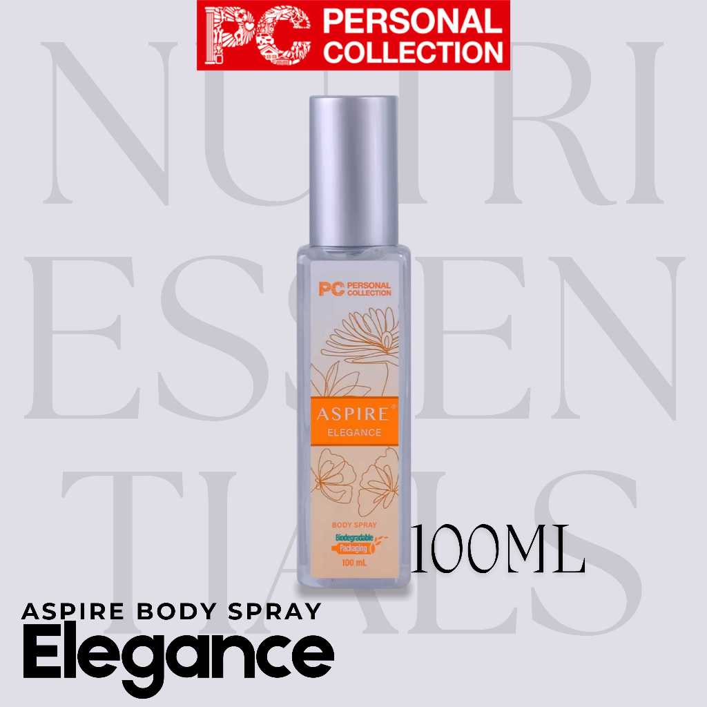 Personal Collection Aspire Body Spray Elegance 100ml | Shopee Philippines