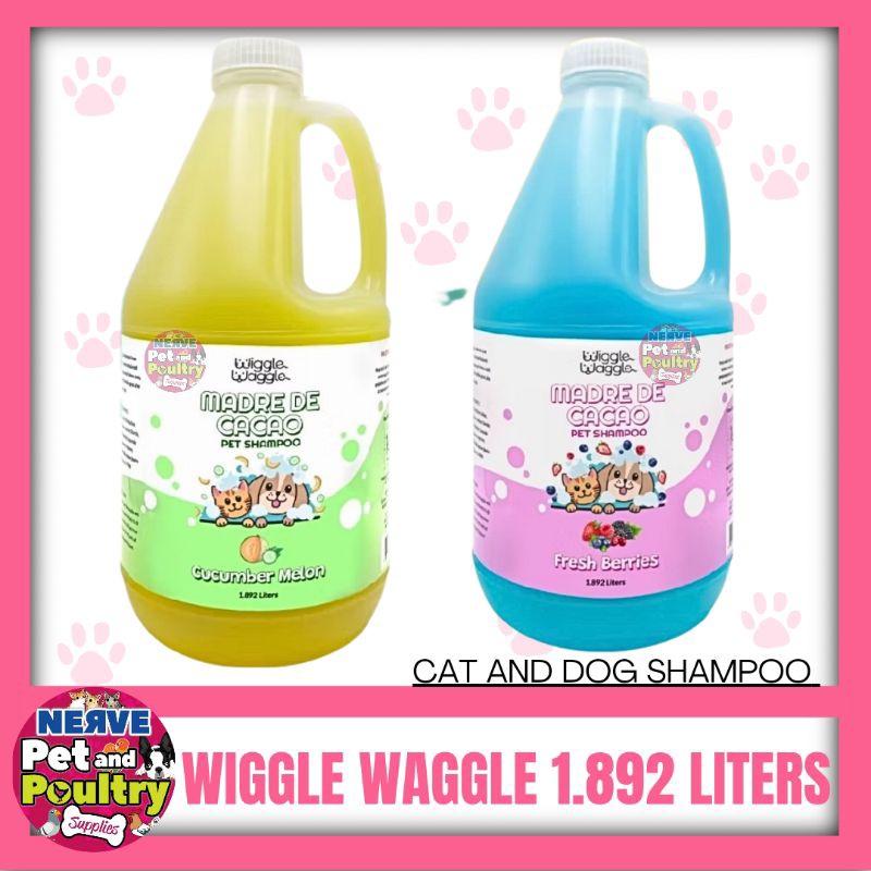 Wiggle Waggle Madre De Cacao Shampoo 1.892 Liters | Shopee Philippines