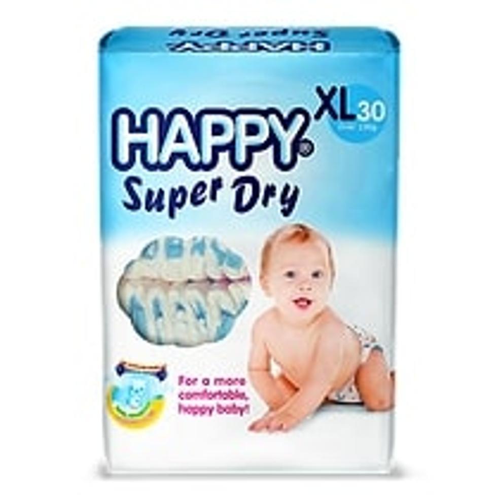 Happy Super Dry Diaper 30s XL | Shopee Philippines