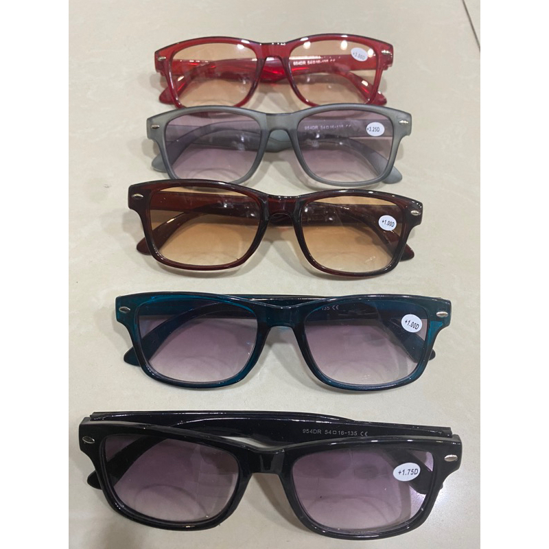 DOUBLE VISTA OR biFOcal reading glass with plastic hardcase nov. 2024 ...