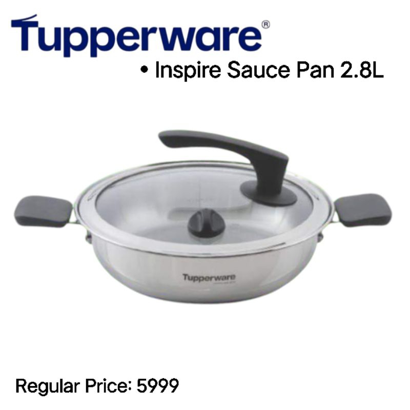 Tupperware Inspire Sauce Pan 2.8L | Shopee Philippines